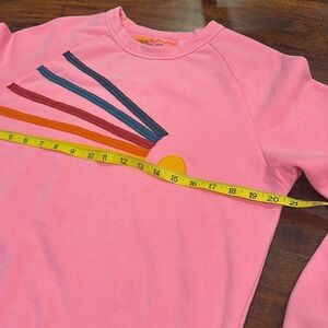 Aviator Nation | Tops | Aviator Nation Daydream Crew Sweatshirt Pink ...